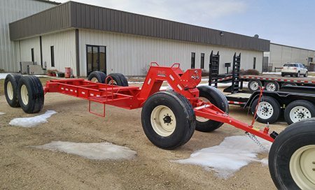 Walking Tandem Gooseneck Wagon (Single 3000 gal. Tank) - Behnke Enterprises